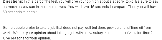 TOEIC Speaking & Writing Tests Sample｜TOEIC Speaking & Writing Tests ...